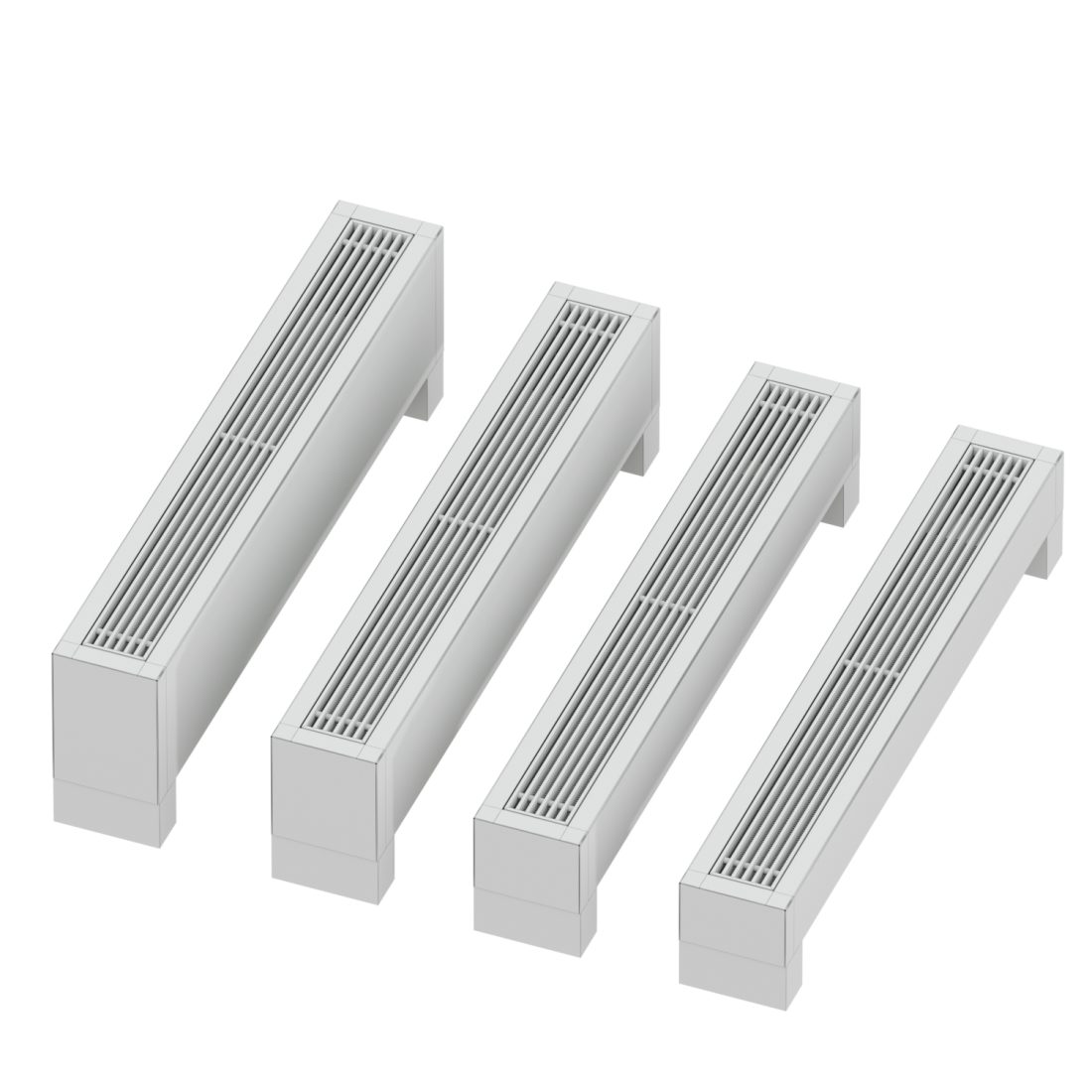 Floor Convector Carrera Frh - 3D Model for Corona