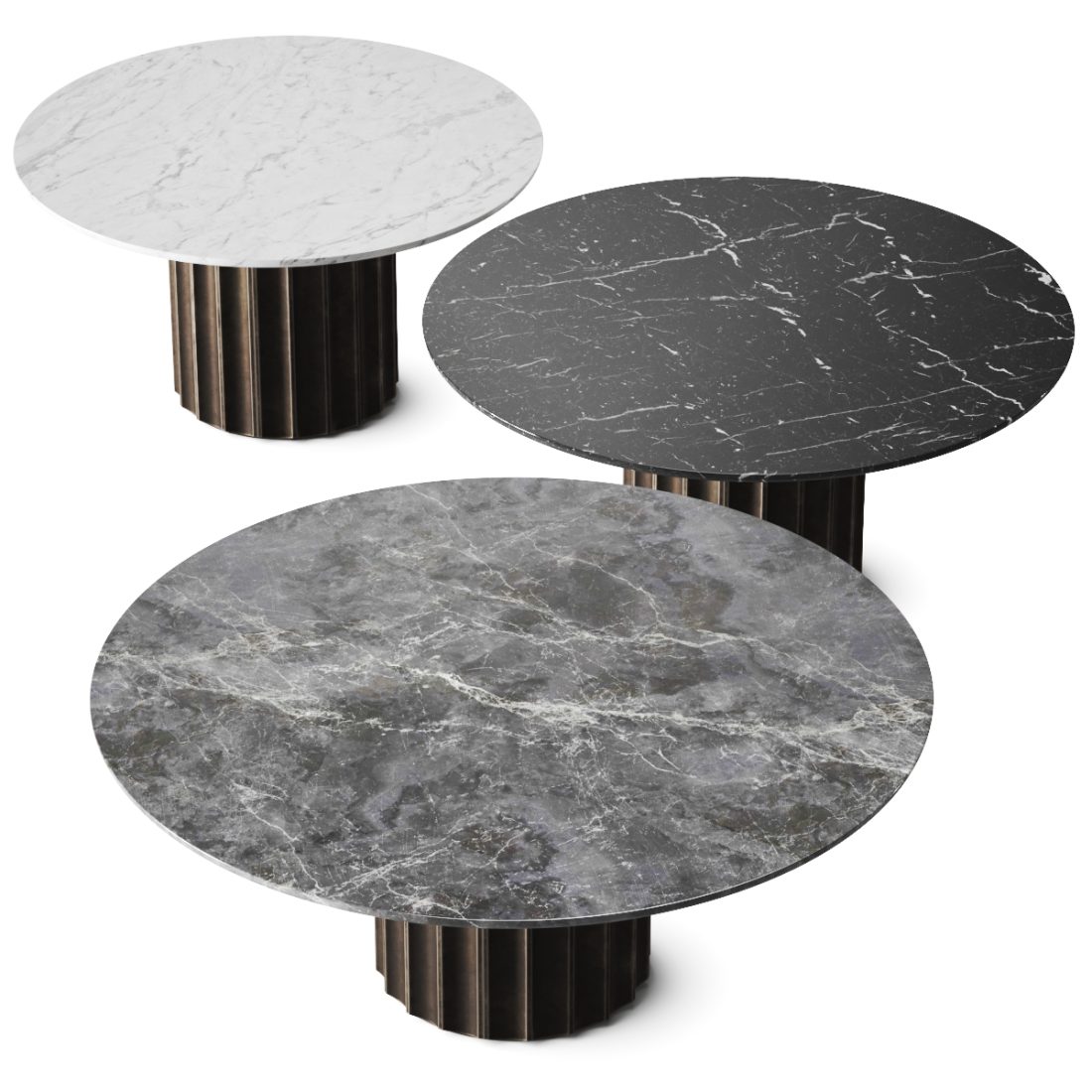 Bonaldo Dorian Round Table 3D Model for VRay, Corona | CGMood