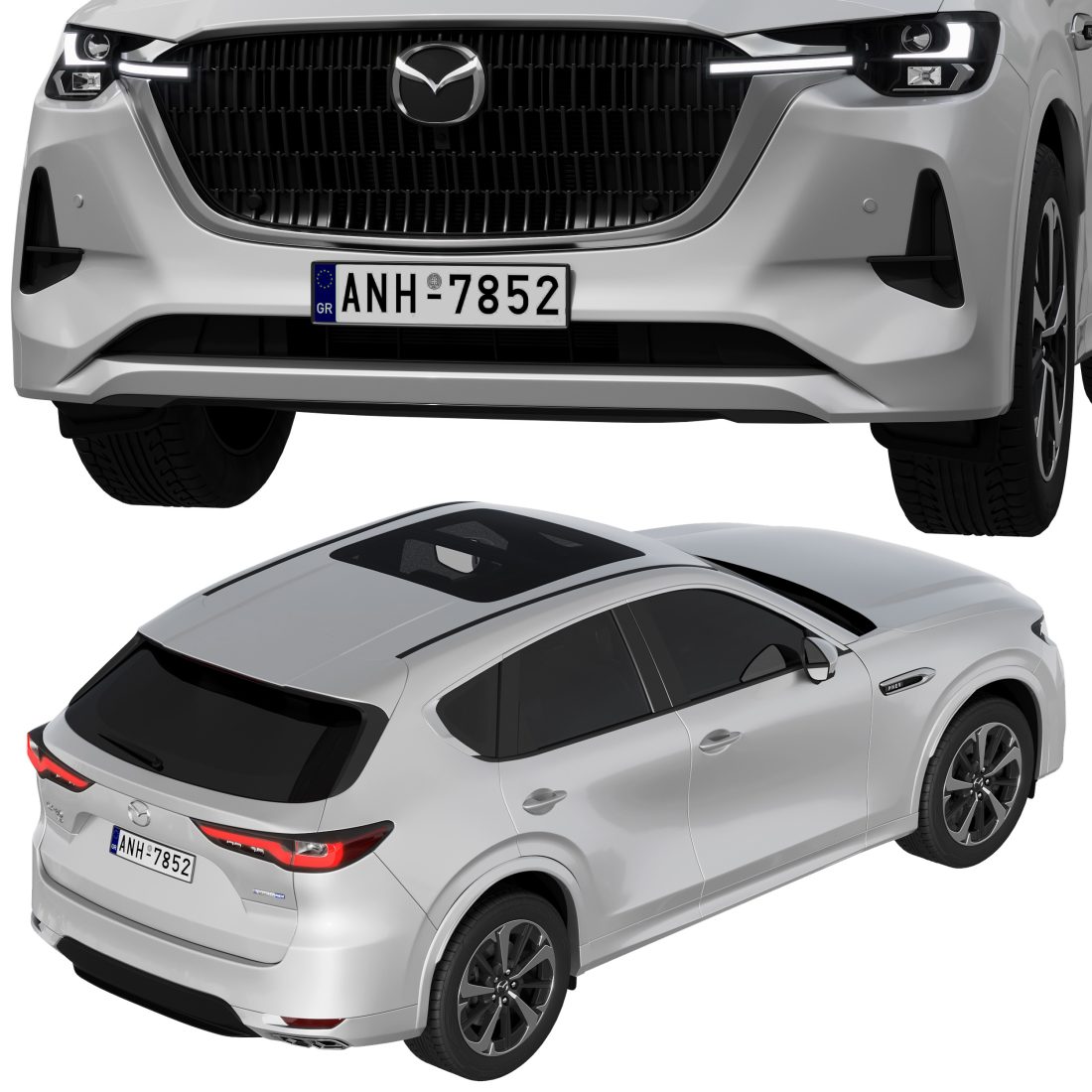 Mazda CX-60 - 3D Model for Corona
