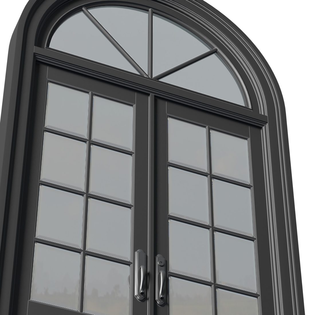 Arc Classic Entrance Doors 3D Model for VRay, Corona | CGMood