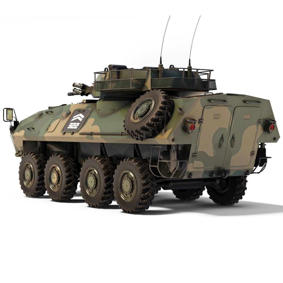 LAV-25 2005 3D Model for VRay | CGMood