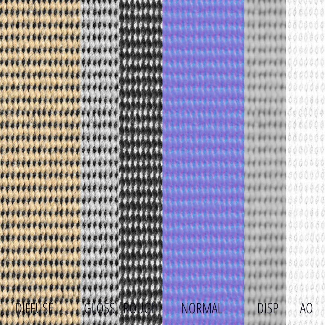 Upholstery Fabric Lantos211 4k Pbr Seamless - 3D Model for VRay, Corona ...