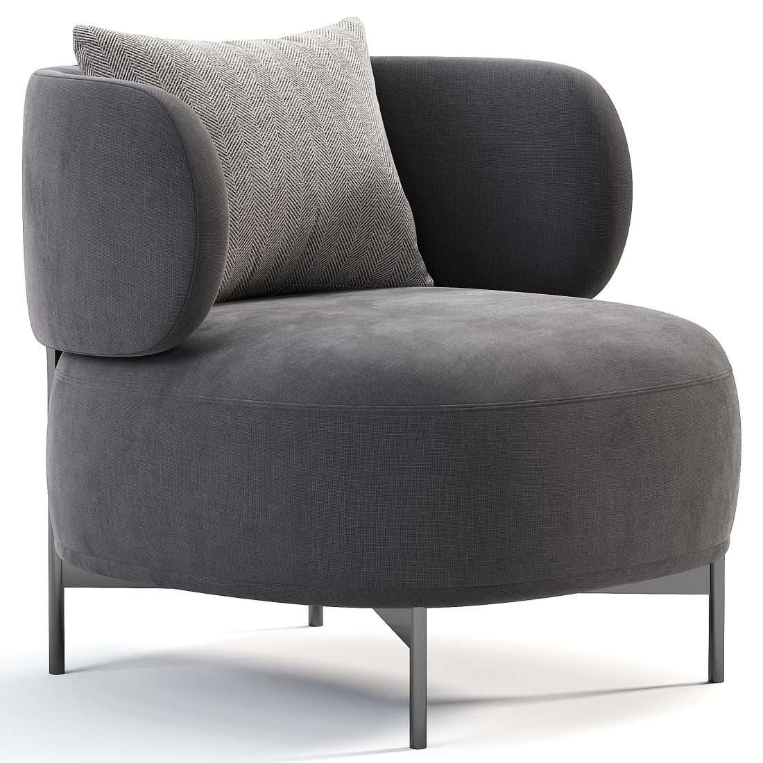 Akiko Lounge By Gallotti&radice - 3D Model for Corona