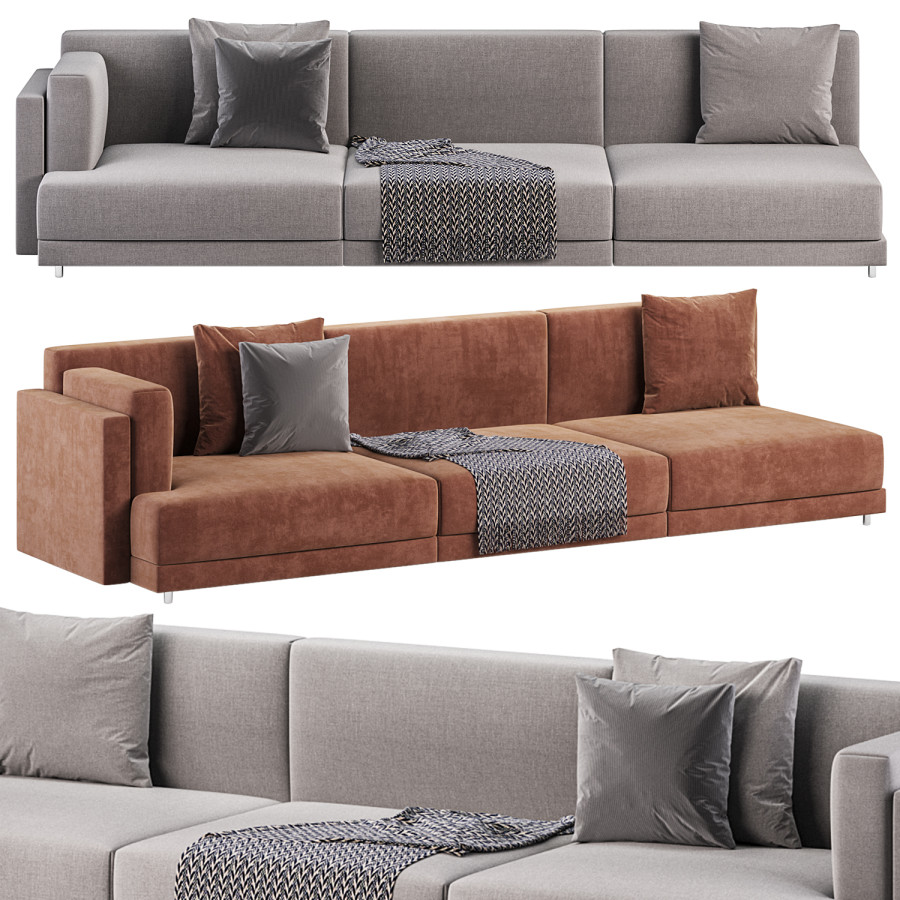 Family Lounge Sofa Living Divani 3D Model for Corona | CGMood
