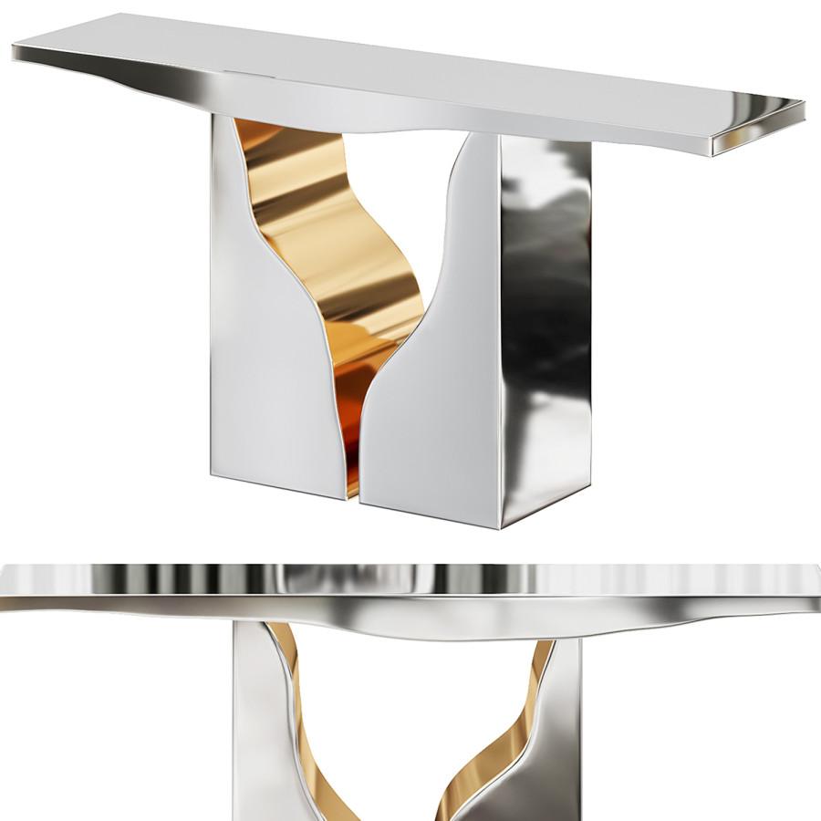 Lapiaz Console Table By Boca Do Lobo - 3D Model for Corona