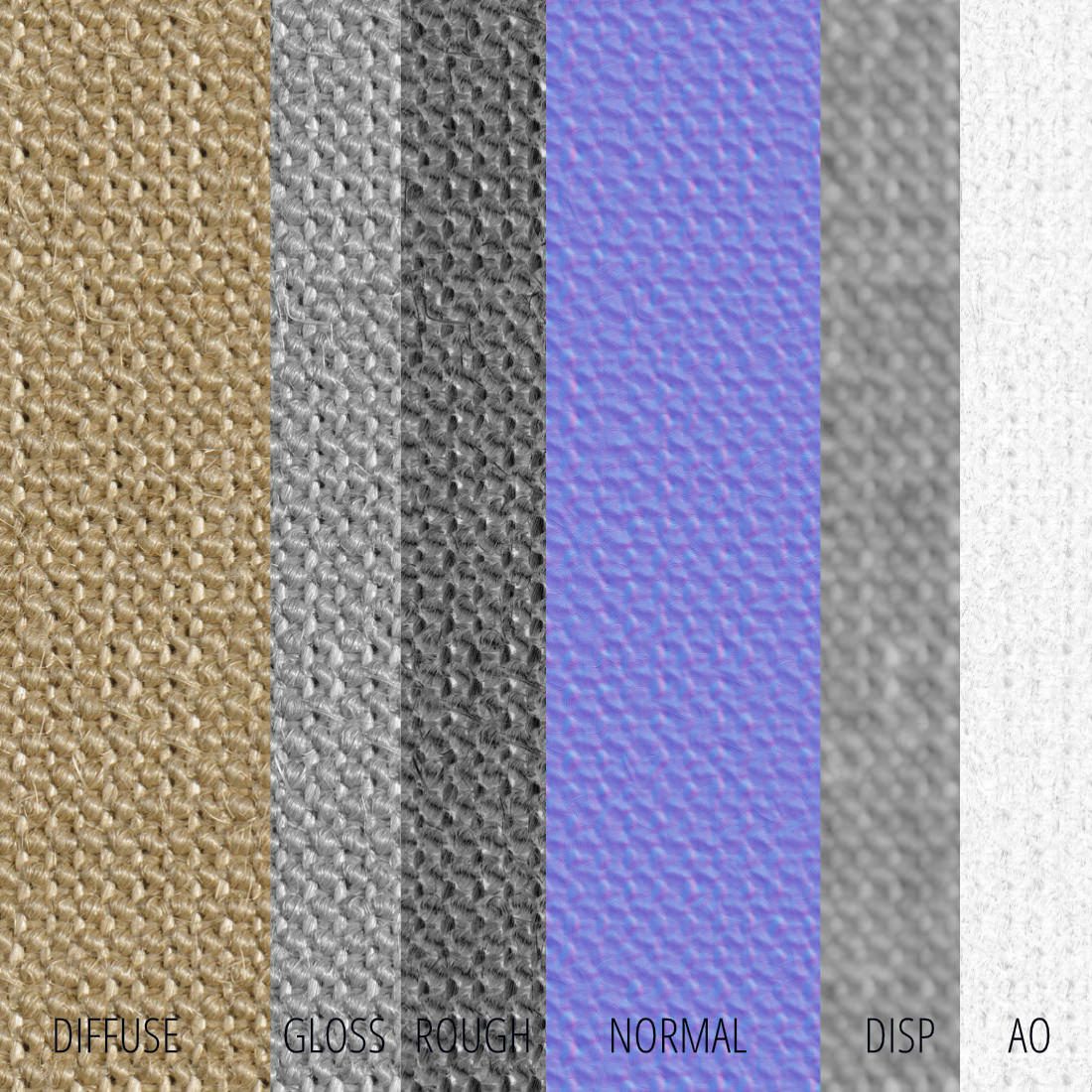 Upholstery Fabric Jaipur 20343 4k Pbr Seamless - 3D Model for VRay ...