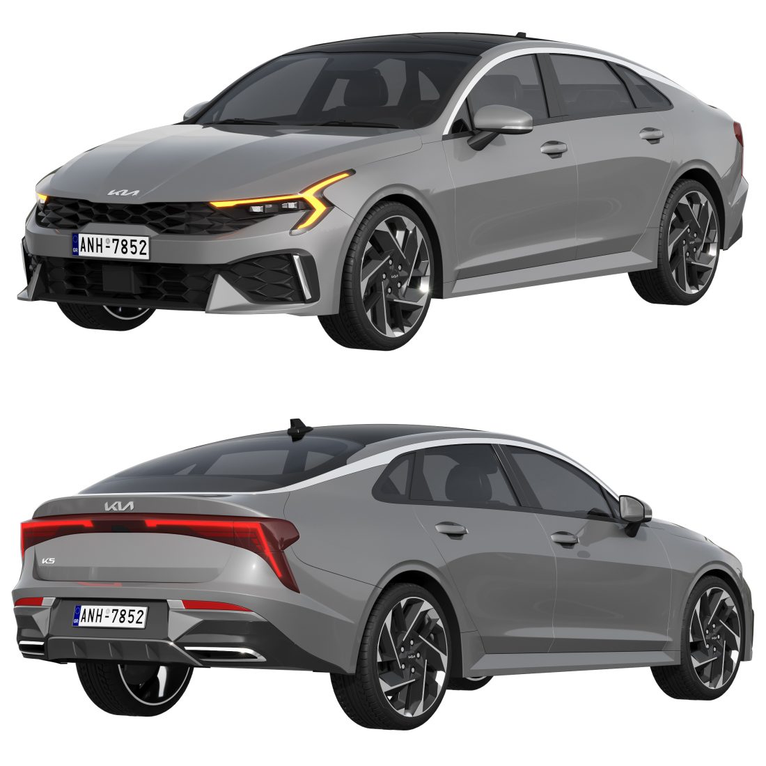 Kia K5 2025 - 3D Model for Corona