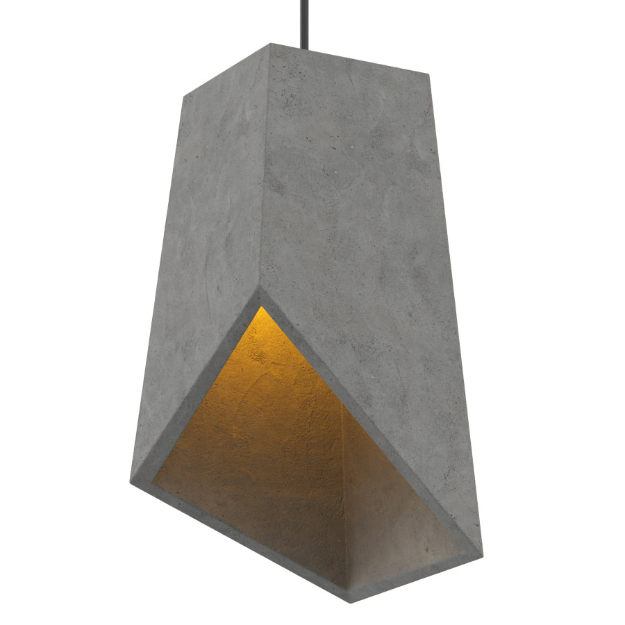 Industrial Style Cement Pendant Light - 3D Model for VRay, Corona