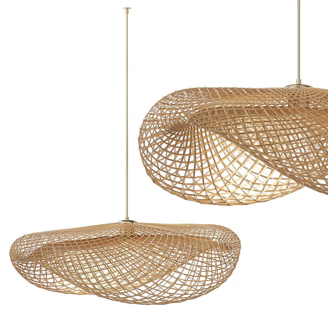 Isla Ceiling Light By Nohohome - 3D Model for Corona