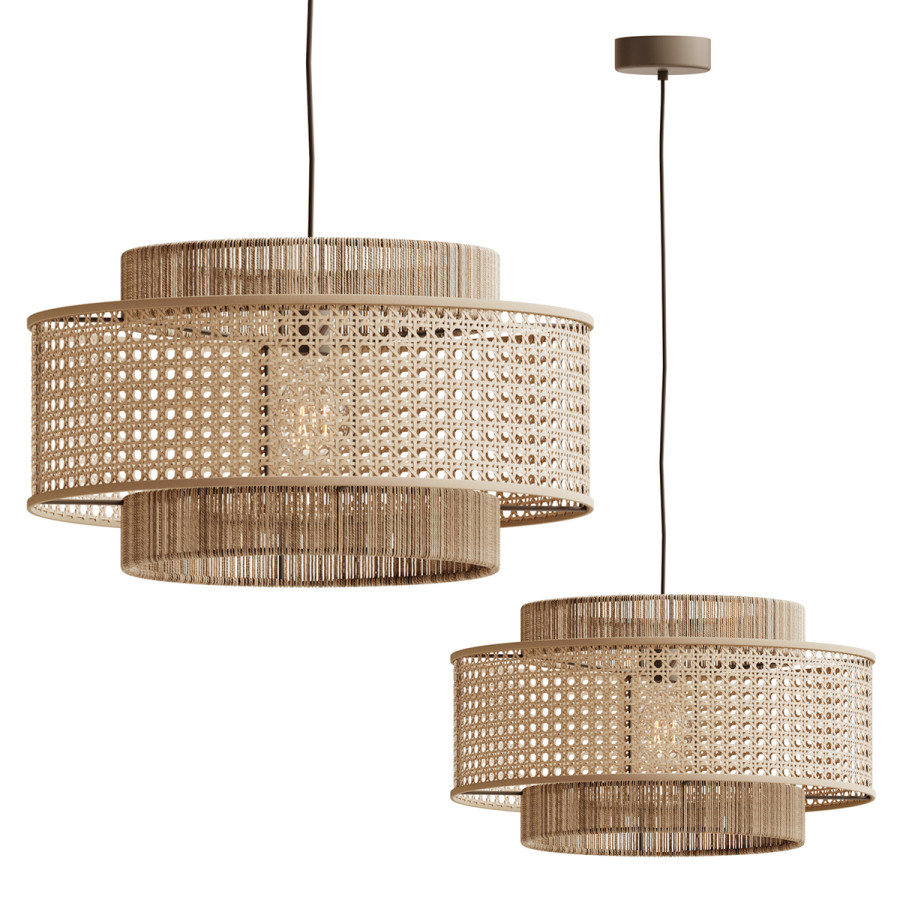 Concentric Pendant Light 3D Model for Corona | CGMood