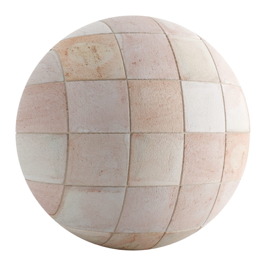 Terracotta Tiles Salir 4k Pbr Seamless - 3D Model for VRay, Corona, VRay