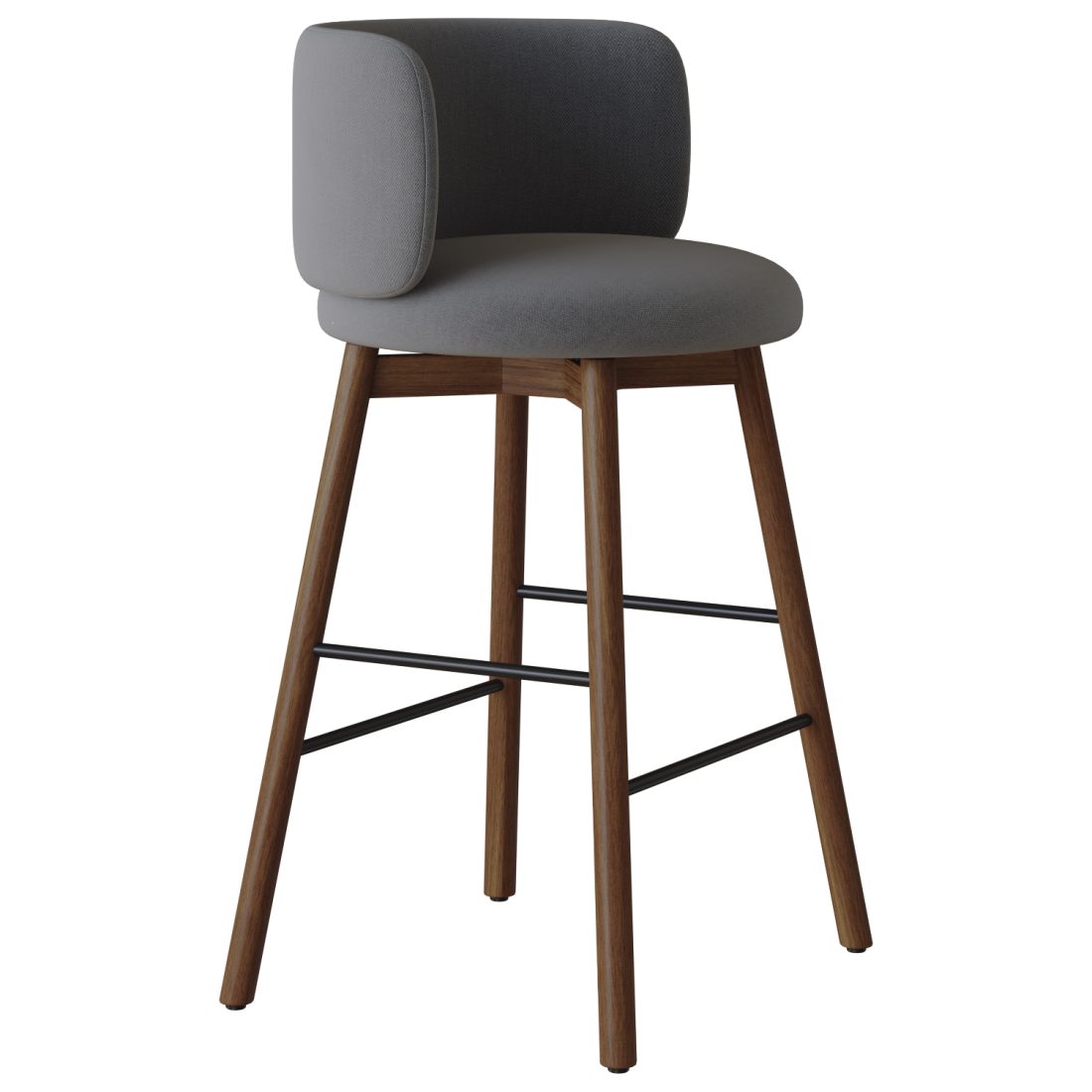 Devon Bar Stool By West Elm - 3D Model for VRay, Corona