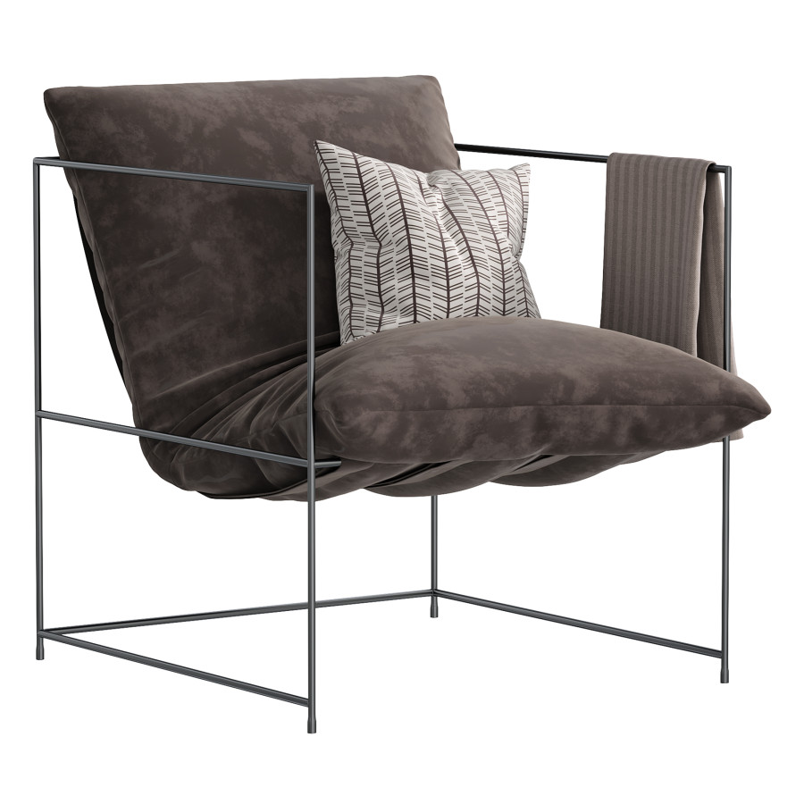 Nia Armchair By Nohohome - 3D Model for Corona