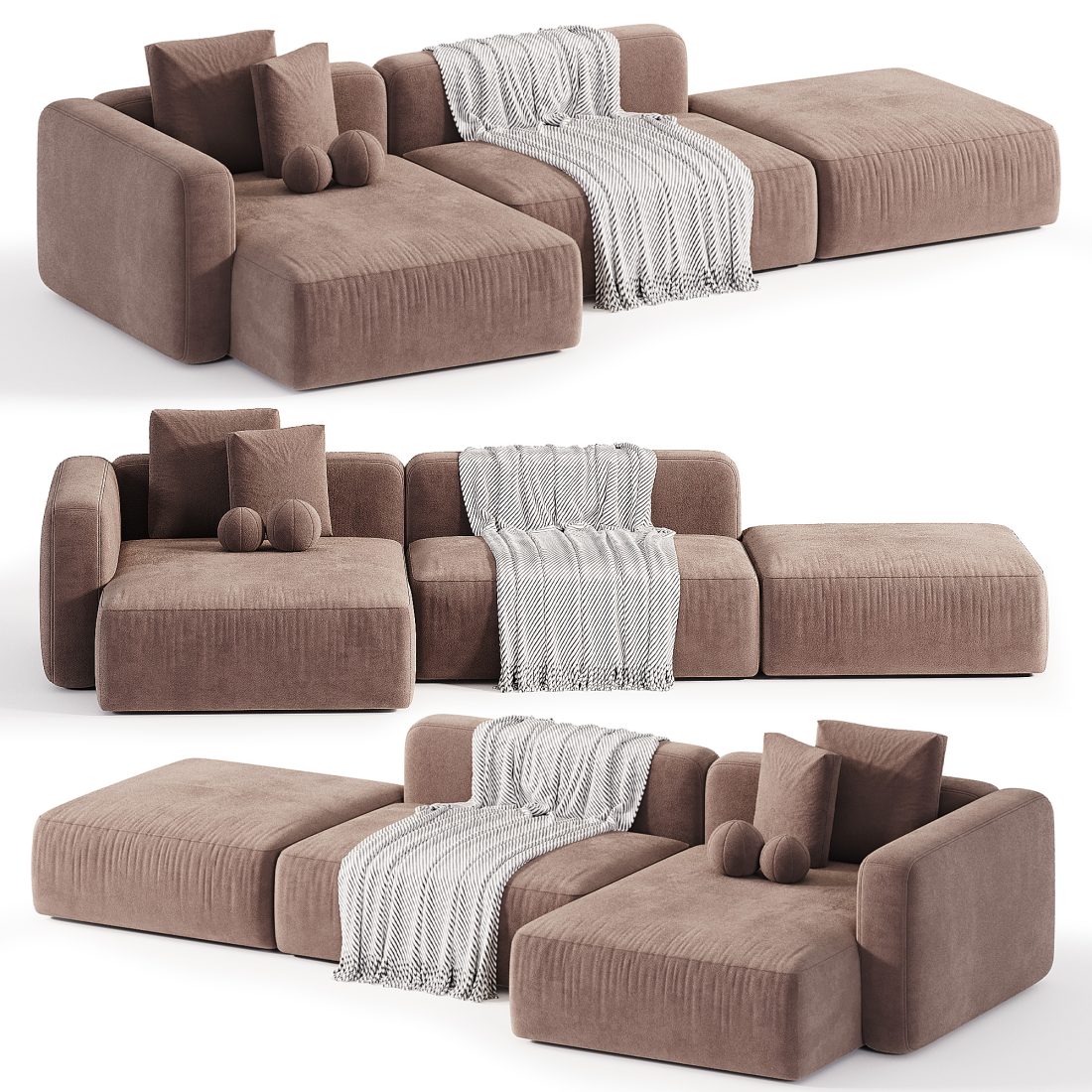 Bari Sofa 3D Model for Corona | CGMood