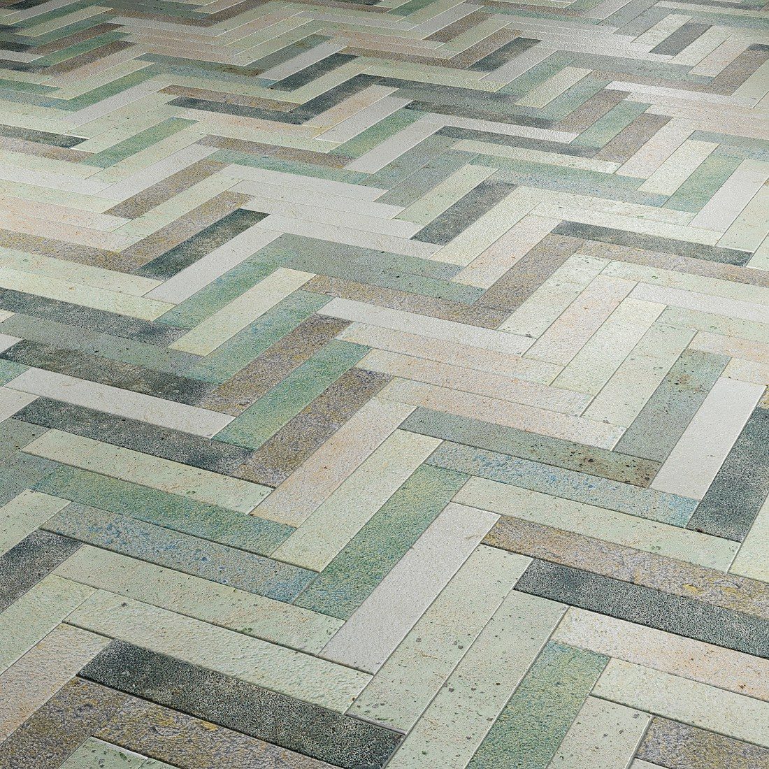 Terracotta Tiles Smalti Green 4k Pbr Seamless - 3D Model for VRay ...