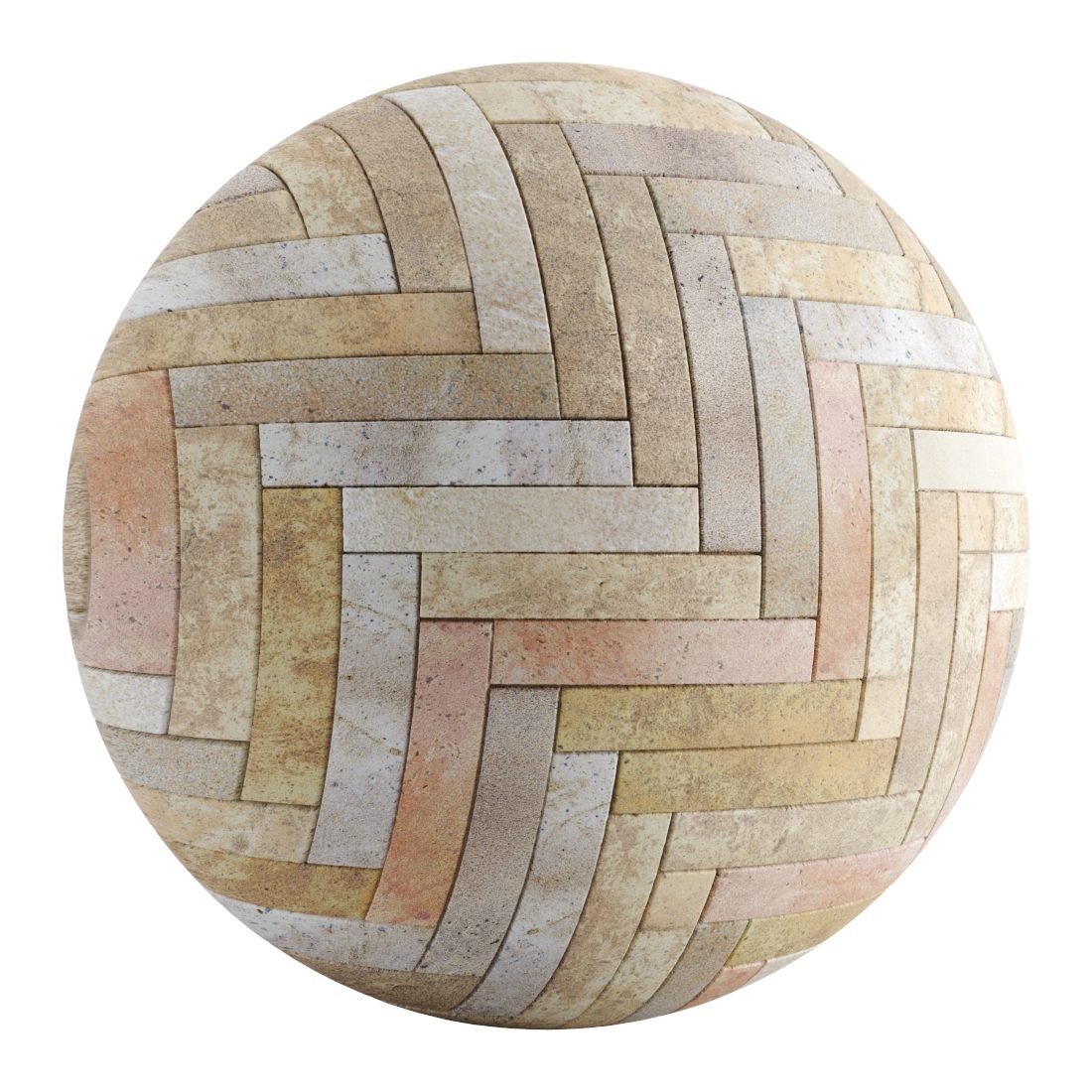 Terracotta Tiles Smalti Lightbrown 4k Pbr Seamless Texture / PBR ...