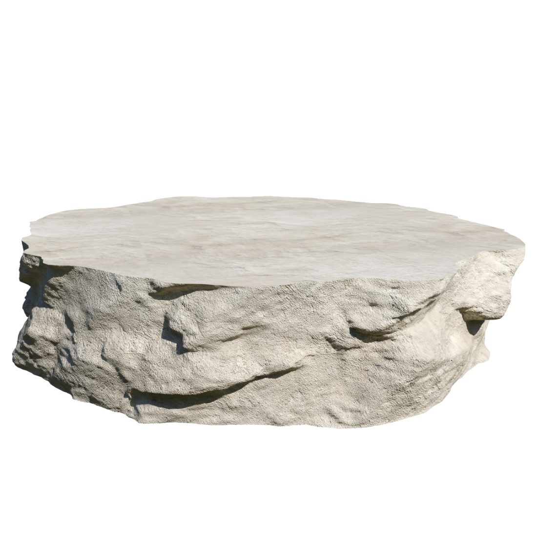 Round Rock Table 112cm 3D Model for VRay, Corona | CGMood