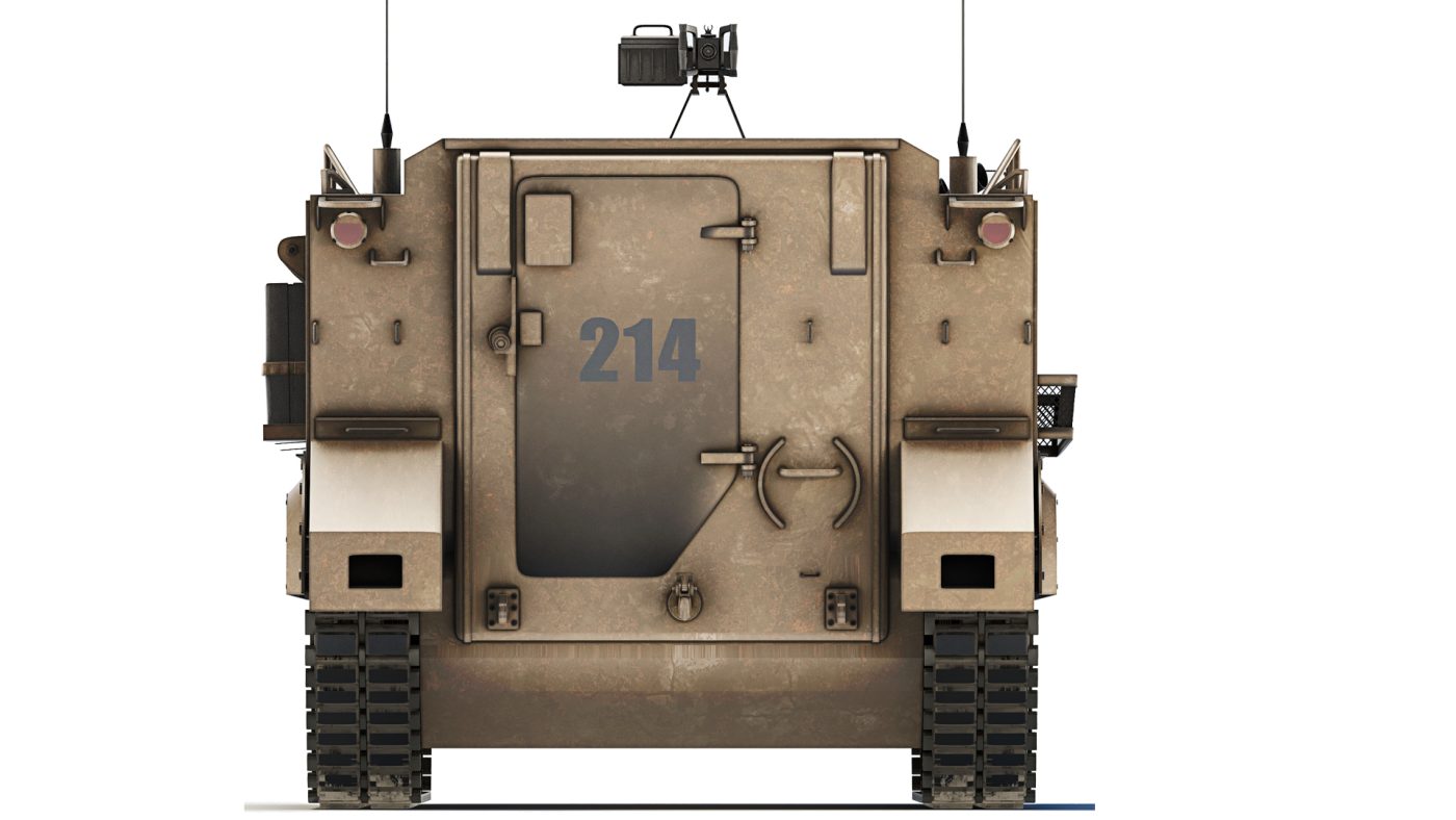 M113a1 1963 - 3D Model for VRay