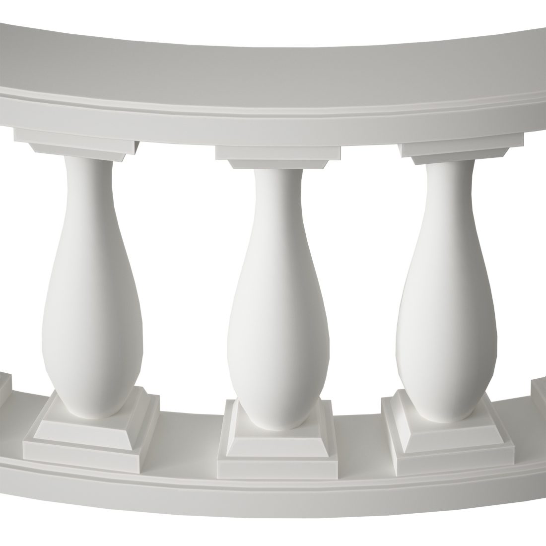 Balustrade Fencing Staircase Balcony Terrace - 3D Model for FStorm ...