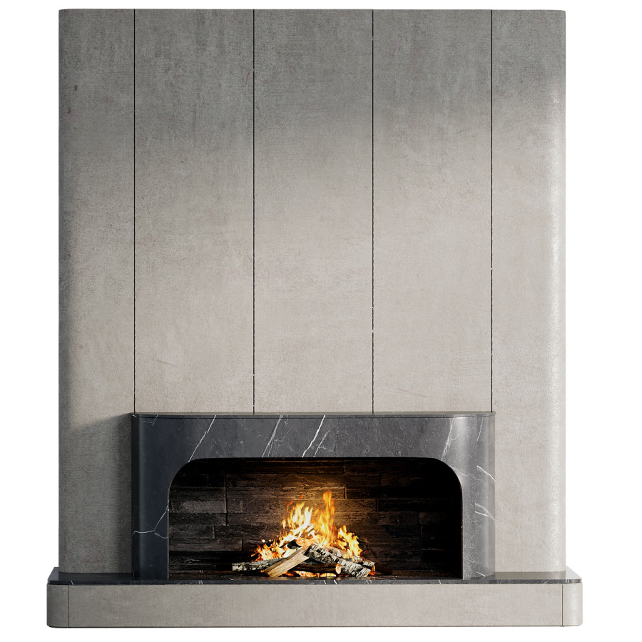 Fireplace 30 3D Model for VRay, Corona | CGMood