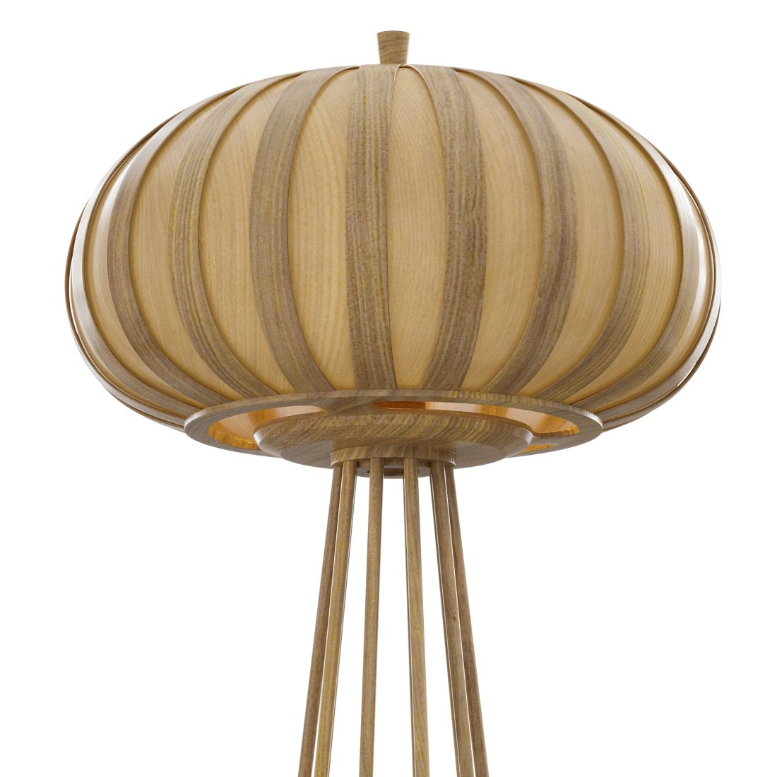 Bloom Tall Tower Lamp By Luxdeco - 3D Model for Corona