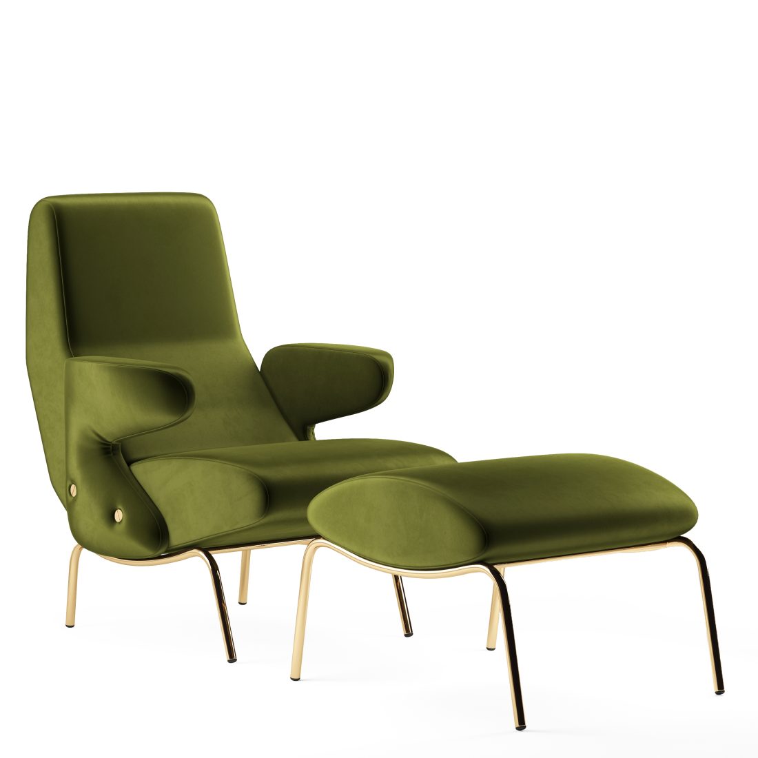 Arflex Armchair Delfino 3D Model for VRay | CGMood