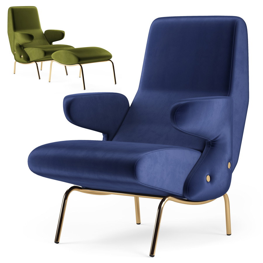 Arflex Armchair Delfino 3D Model for VRay | CGMood