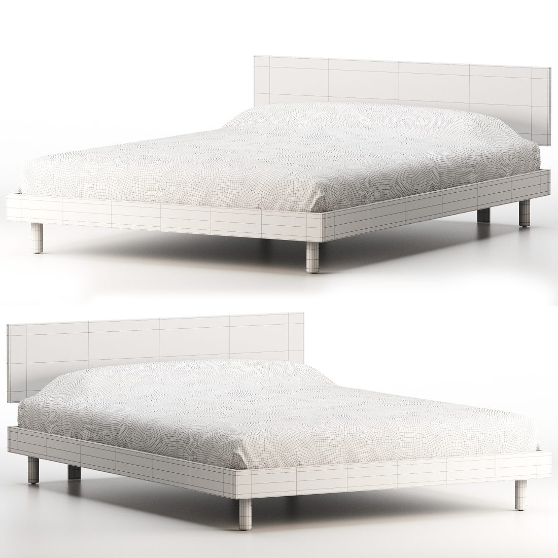 Mysa Bed 3D Model for Corona | CGMood
