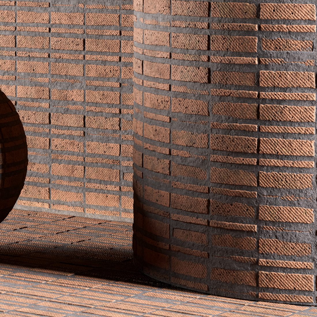 Seamless Tile Material 36 - 3D Model for VRay, Corona