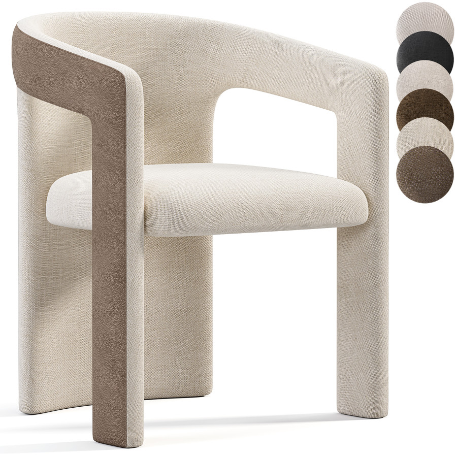 Holt Chair By Konyshev - 3D Model for Corona