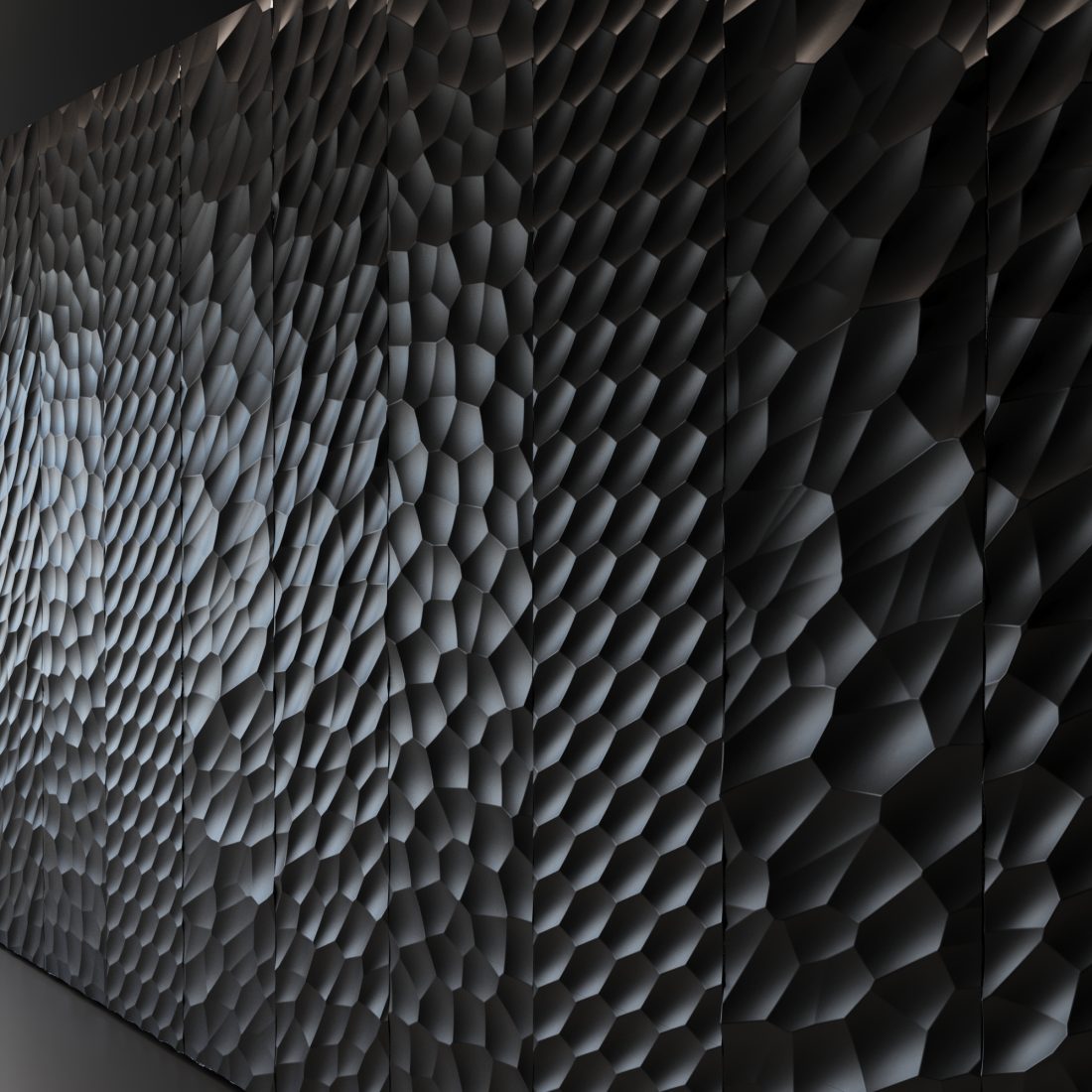 Wall Decoration Material №28 - 3D Model for VRay, Corona
