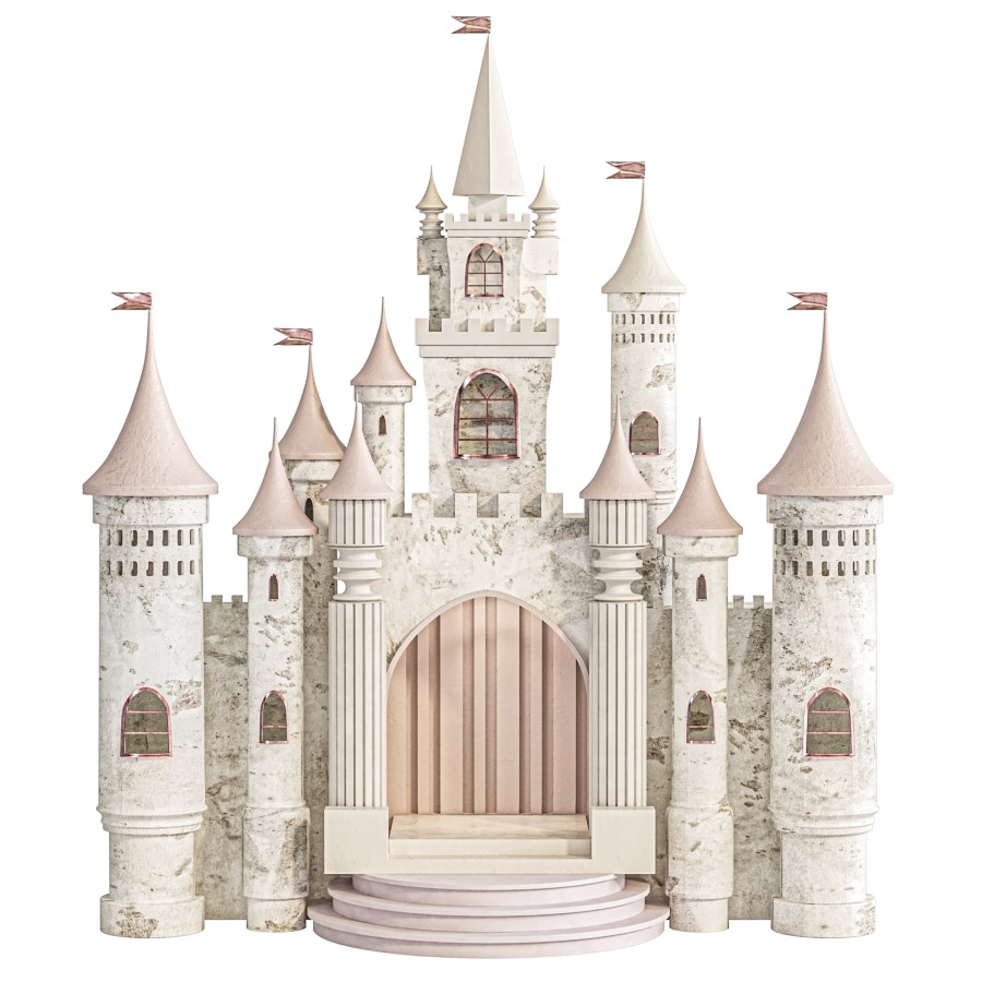 Children's Castle - 3D Model for Corona