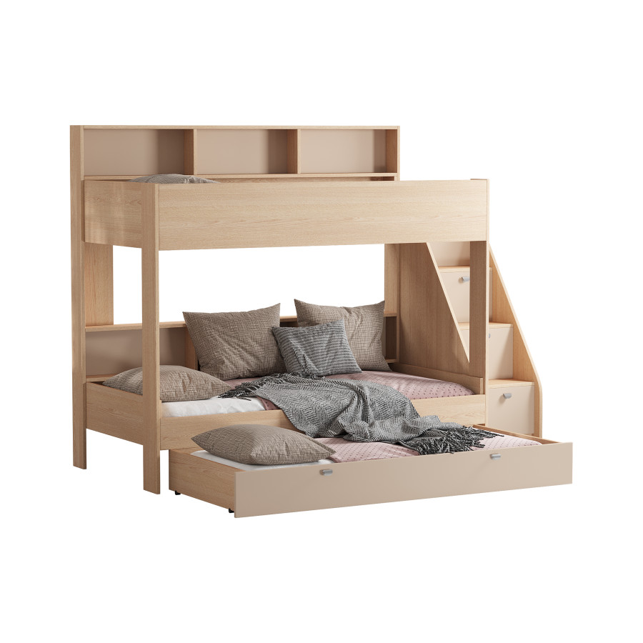 Three-tier Bed Golden Kids 10 - 3D Model for Corona