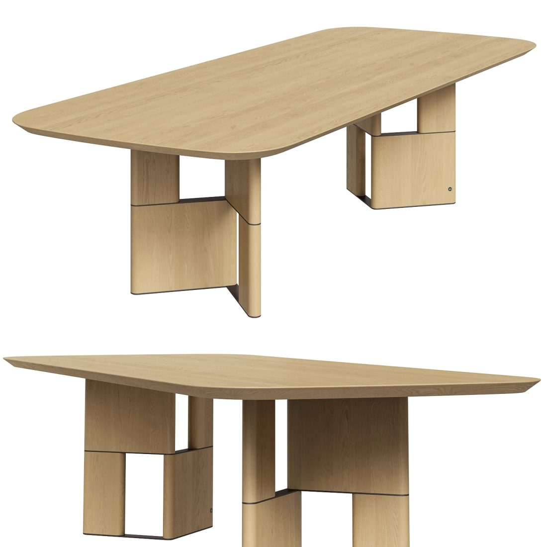 Morica Design Tetris Dining Table - 3D Model for VRay, Corona