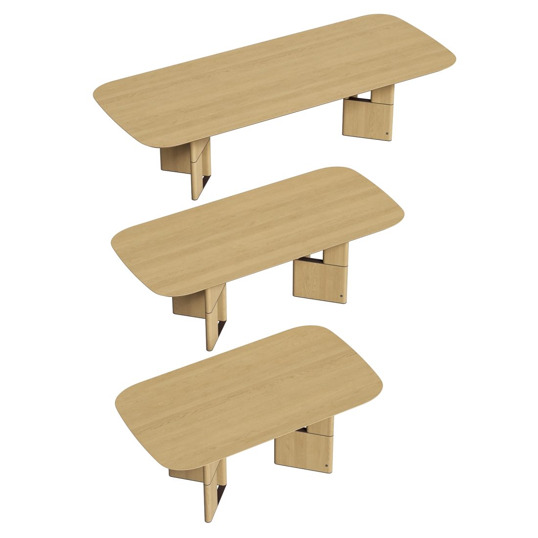 Morica Design Tetris Dining Table 3D Model for VRay, Corona | CGMood