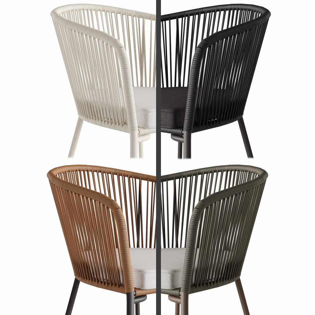 Yanet Chair - 3D Model for Corona