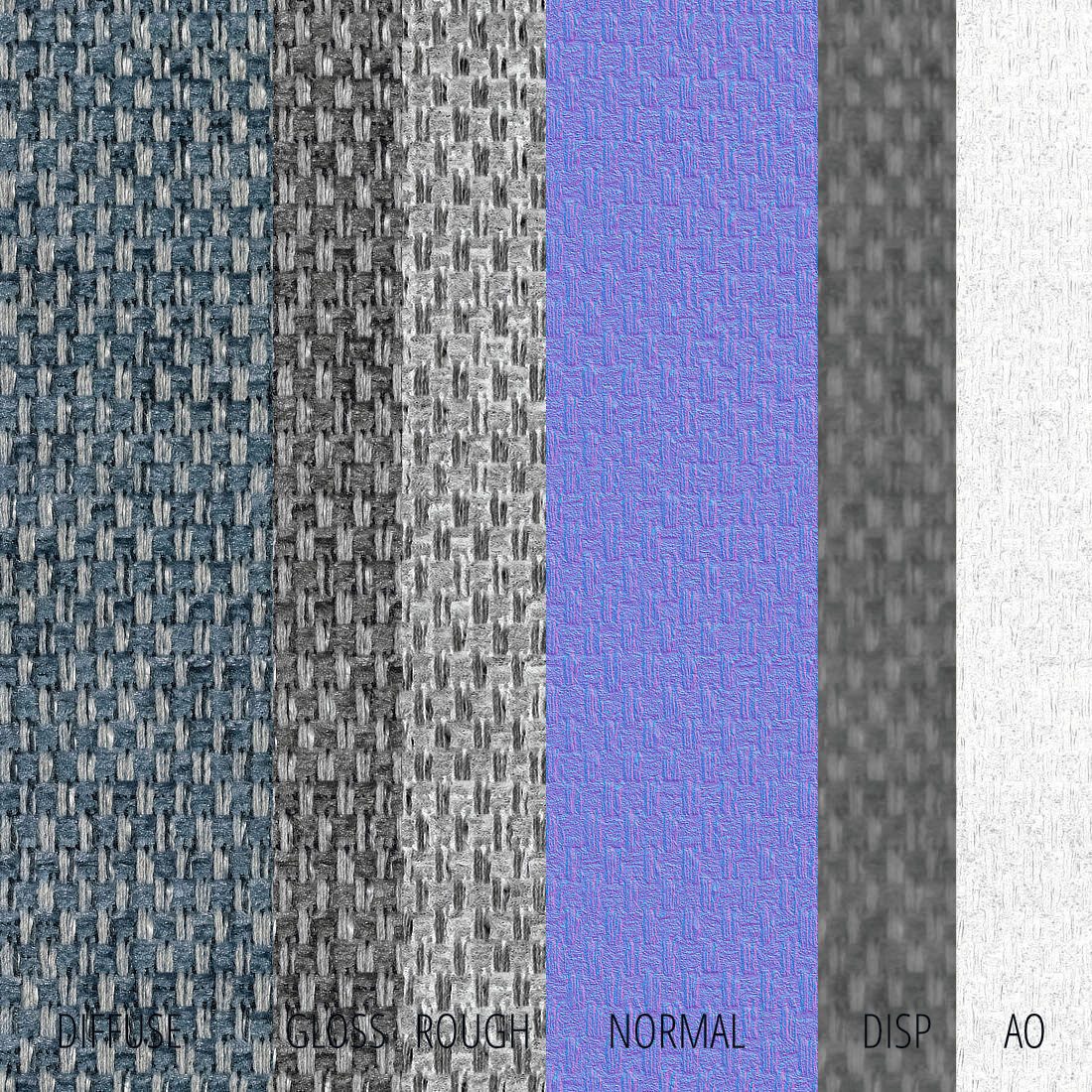 Upholstery Fabric Mugello739534 4k Pbr Seamless - 3D Model for VRay ...