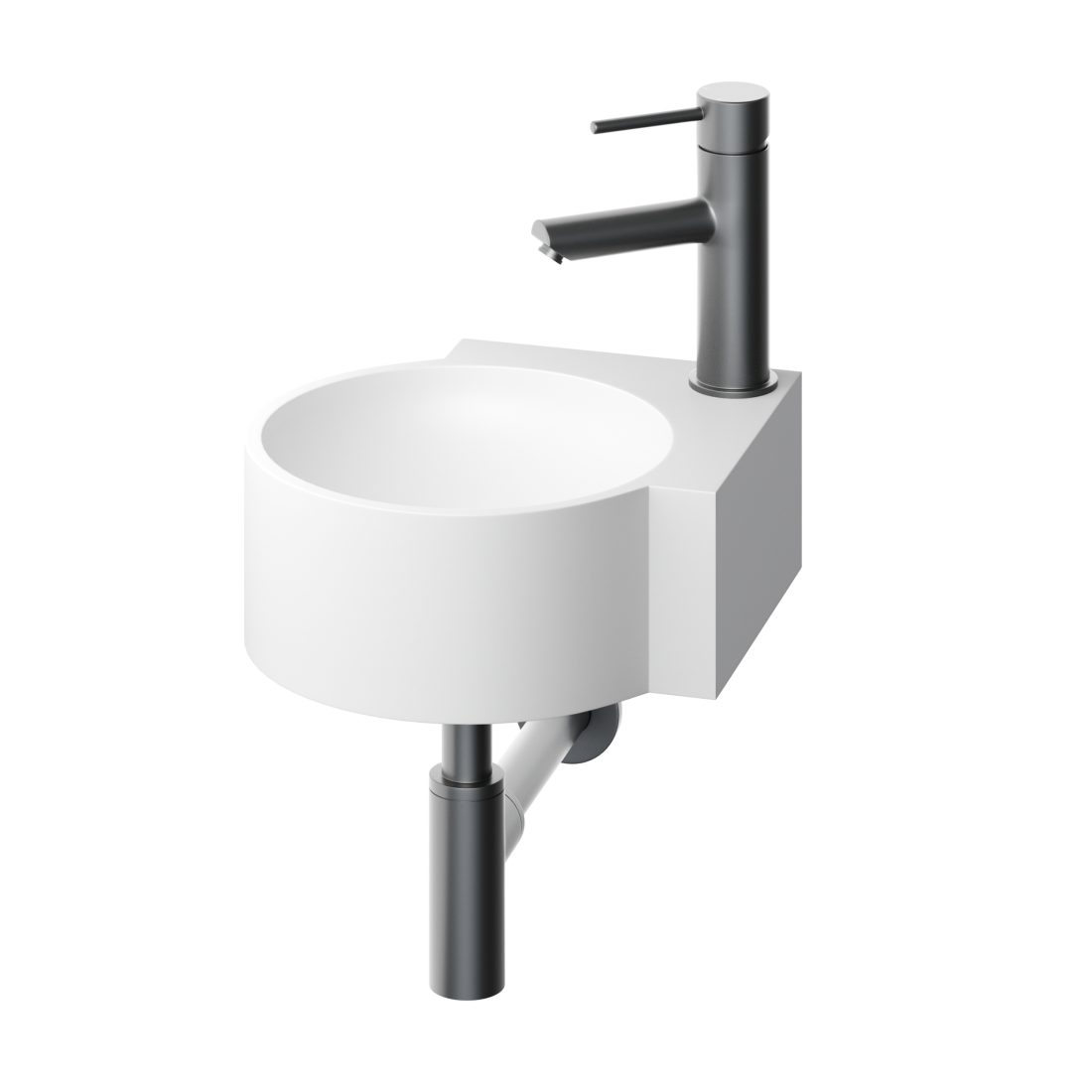 Regal Corner Micro Basin 3D Model for Corona | CGMood