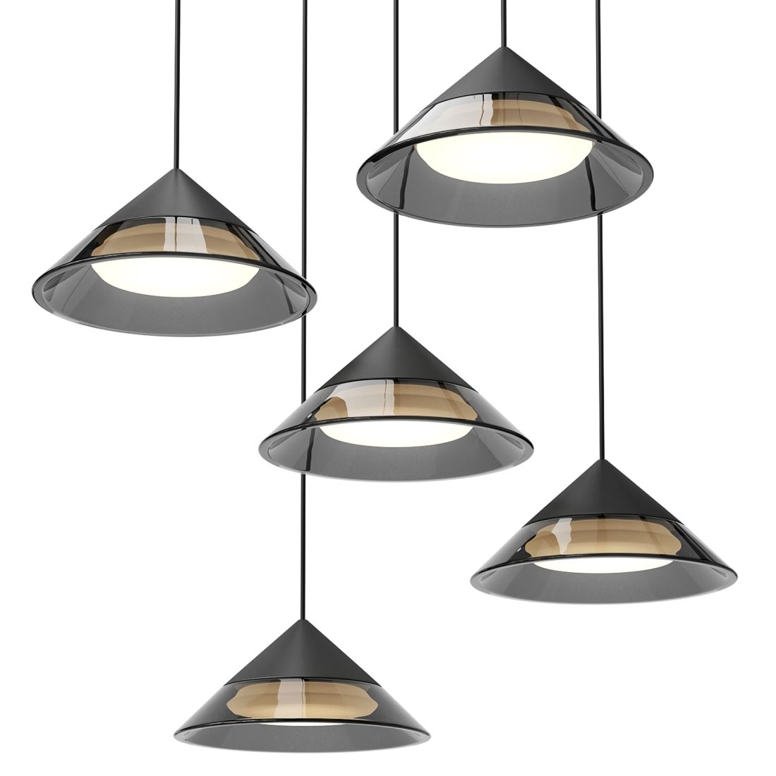 Corner Design Pendant Lamp Lumos 3D Model for VRay, Corona | CGMood