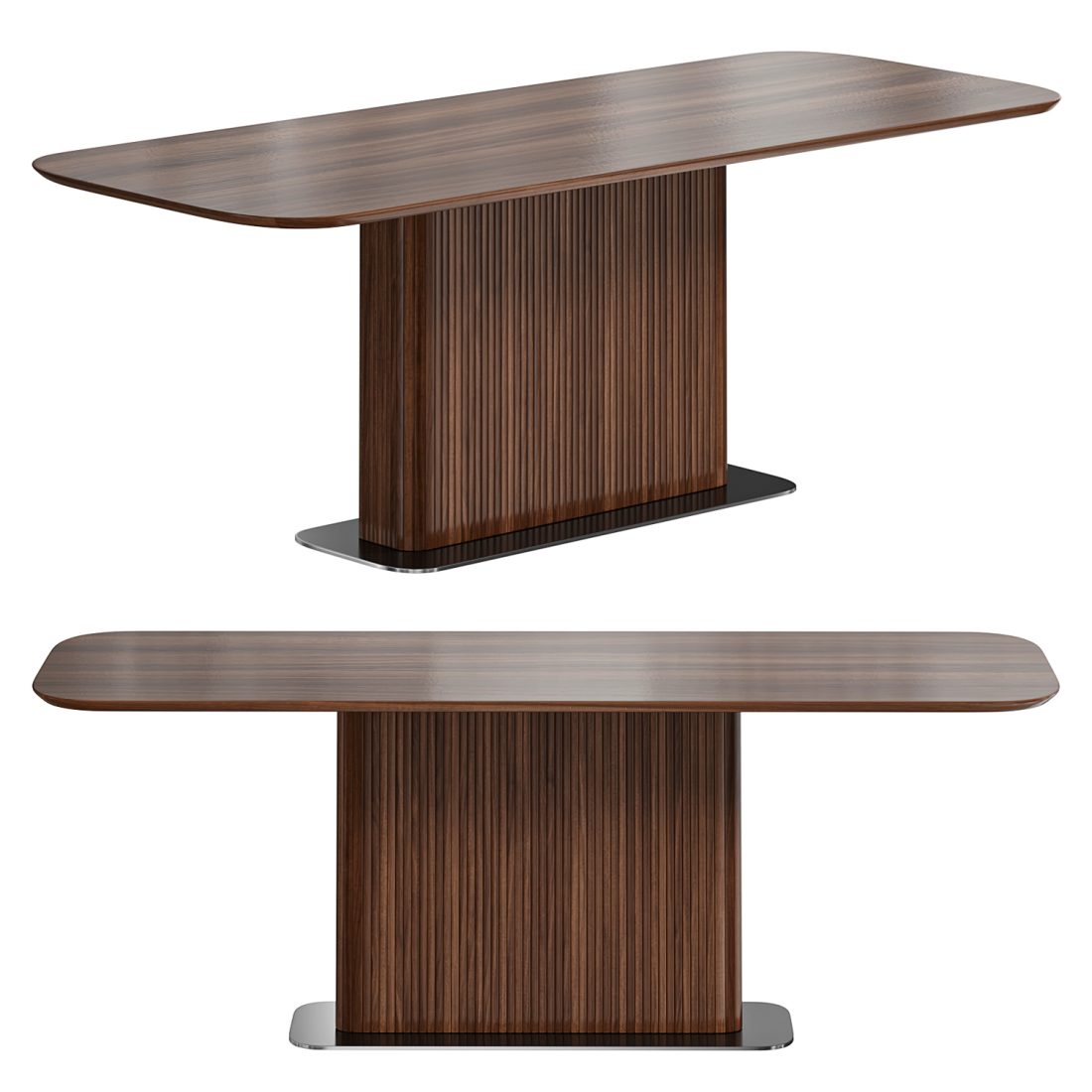 Glide Dining Table 3D Model for Corona | CGMood