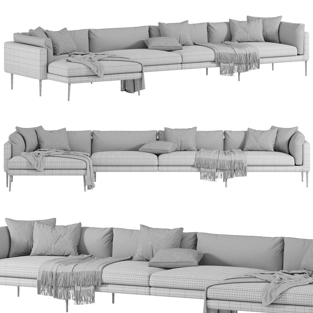 Floyd Hi 2 System Sofa By Living Collection 3D Model for Corona | CGMood