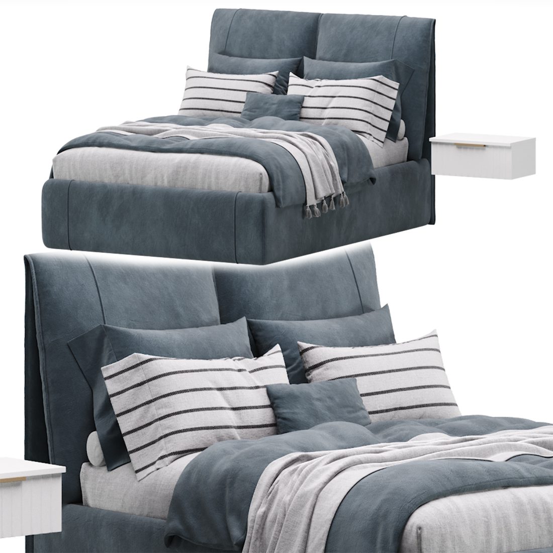 Bed Vailor 3D Model for Corona | CGMood