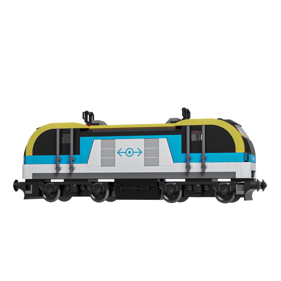 60336 Freight Train 3D Model for Corona | CGMood