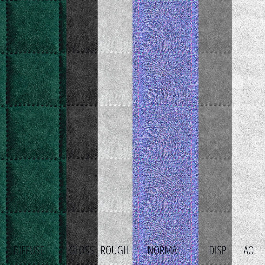 Upholstery Fabric U012952 4k Pbr Seamless - 3D Model for VRay, Corona, VRay