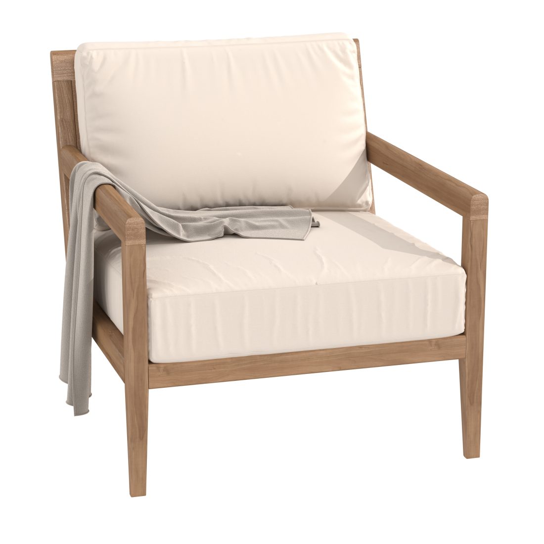 Linkoutdoor Sand Dollar Lounge Chair - 3D Model for Corona