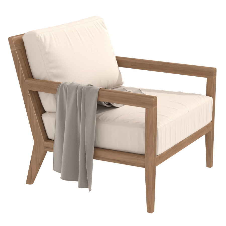 Linkoutdoor Sand Dollar Lounge Chair - 3D Model for Corona