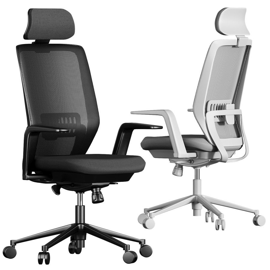 Vitra Office Chair - 3D Model for VRay, Corona