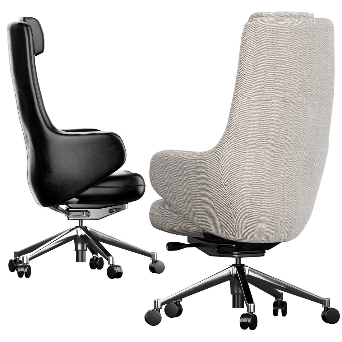 Vitra Grand Executive 3D Model for VRay, Corona | CGMood