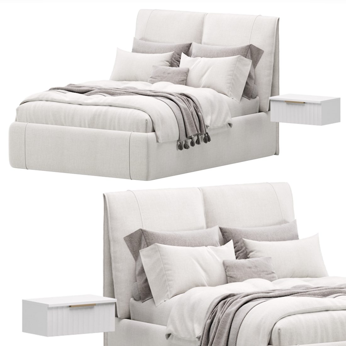 Bed Vailor 3D Model for Corona | CGMood