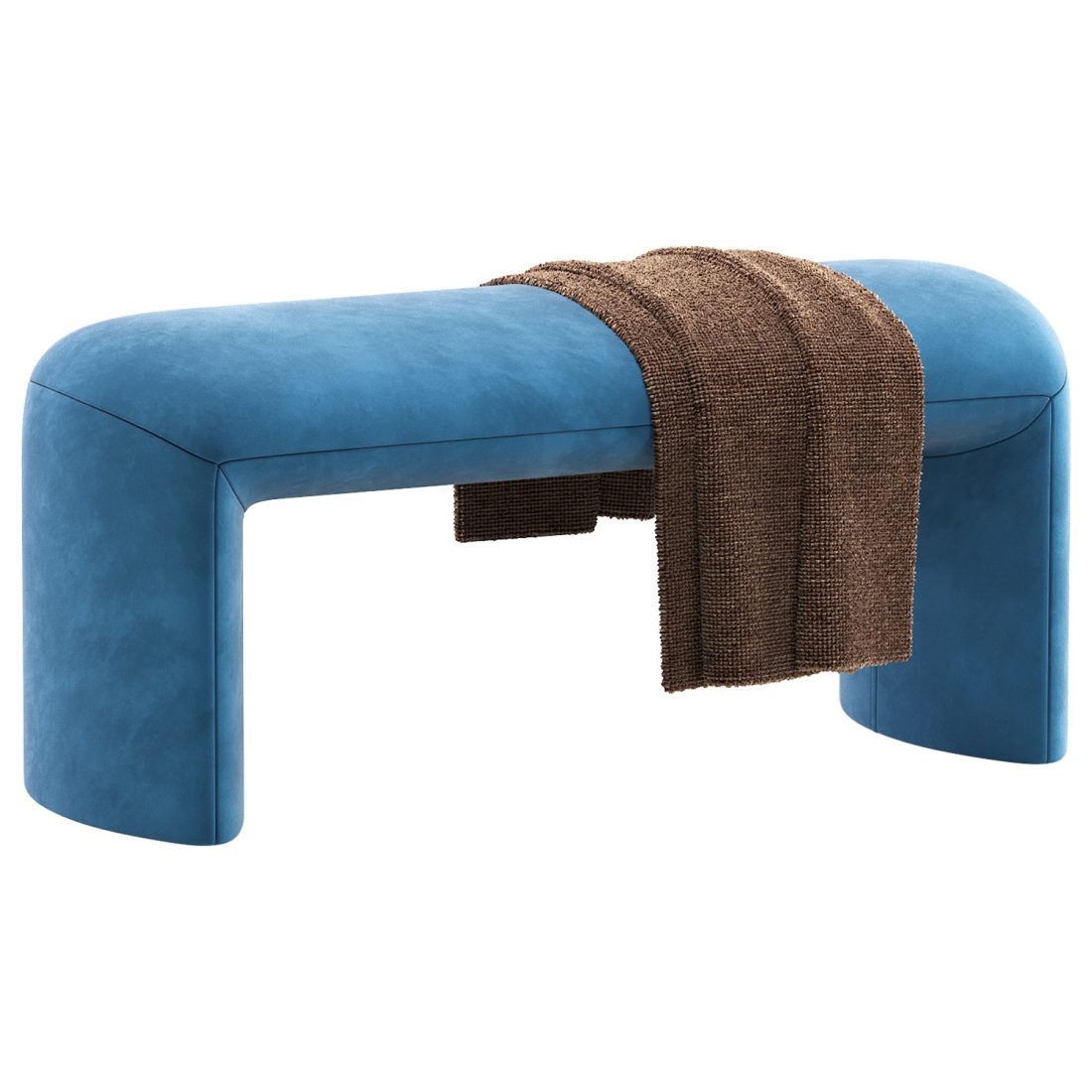 Bench Curve 3D Model for Corona | CGMood